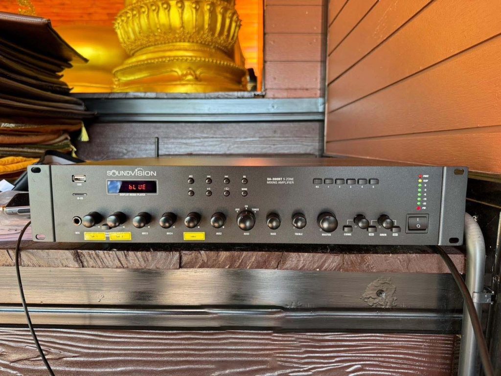 Lắp đặt hệ thống âm thanh nhà chùa tại Thái Lan